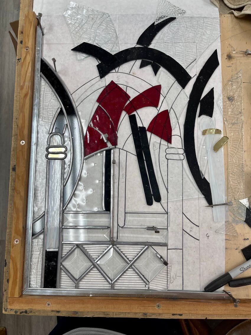 Creating an Original Stained Glass Design - Michaelé Rose Watson