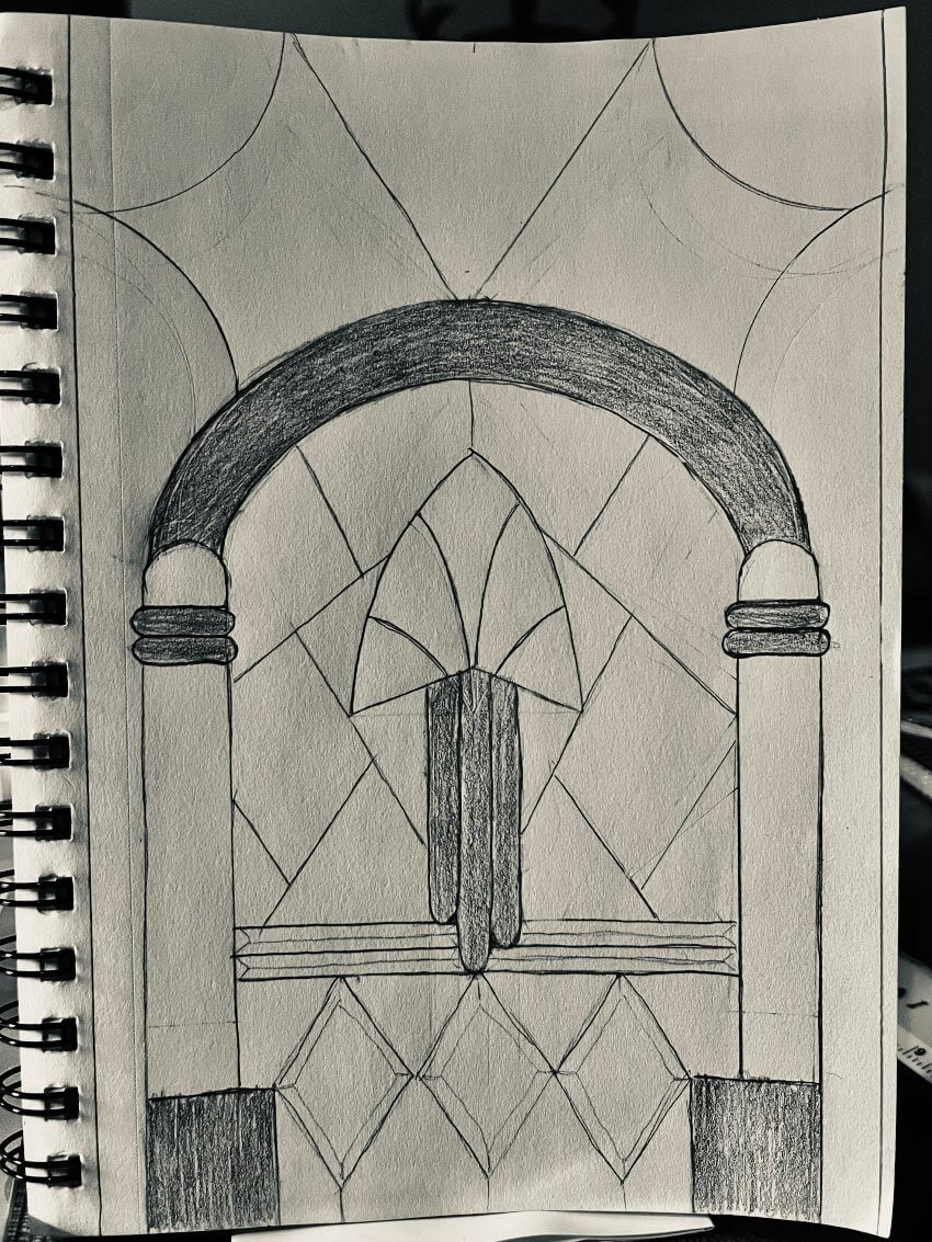 Creating an Original Stained Glass Design - Michaelé Rose Watson