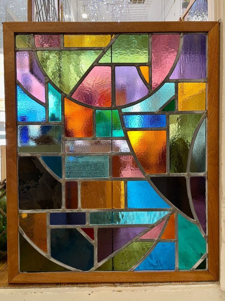 Repairing 1960s Stained Glass Panels - Michaelé Rose Watson