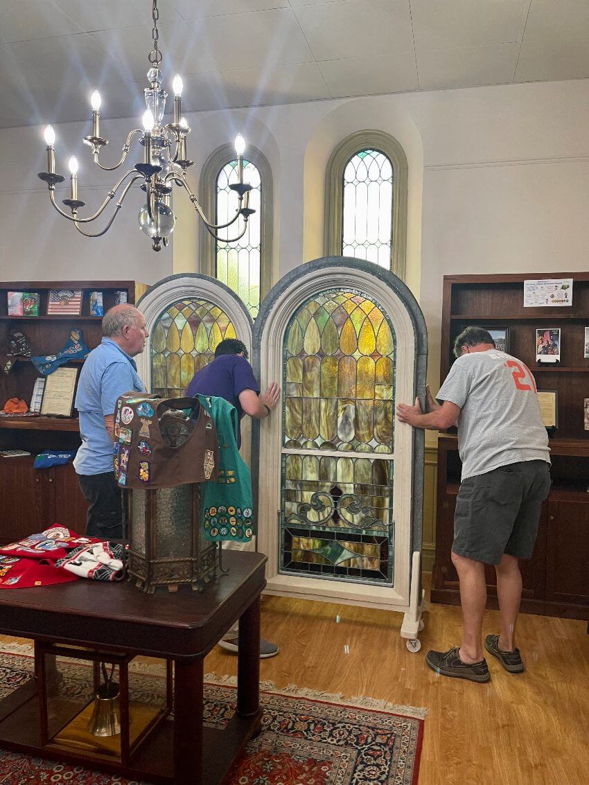 Centenary Methodist Church Final Stained Glass Restoration - Michaelé ...